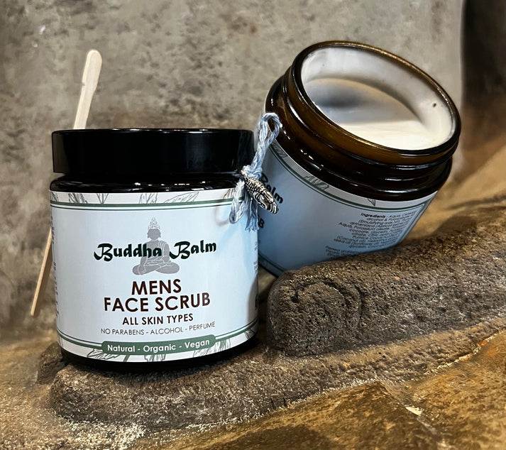 Buddha Balm Mens Face Scrub 120ml – Buddha Apothecary